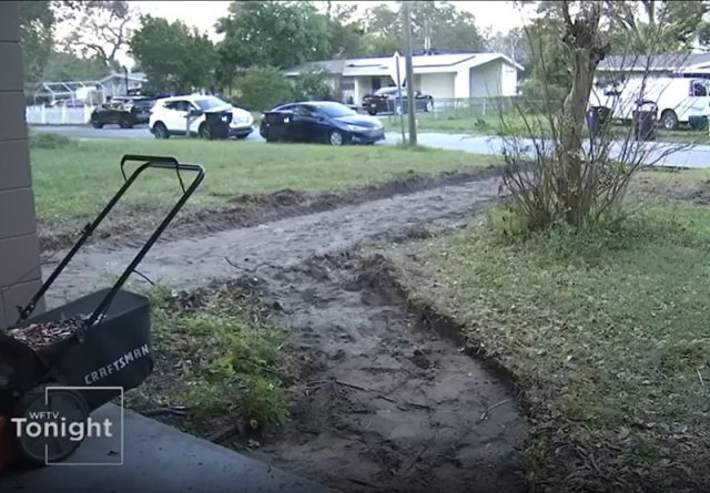 Florida Woman Returns Home From Work, Finds Driveway ‘Stolen ...